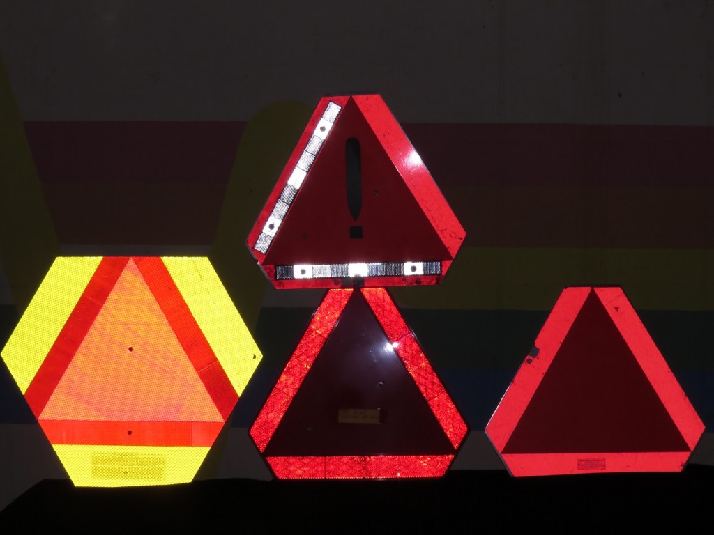 Nighttime comparison shots between the Tri-Color Triangle ™ and others